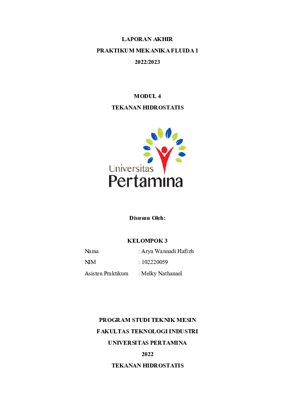 (DOC) Laporan Praktikum MEKFLU Modul