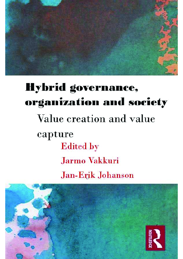 (PDF) Hybrid Governance, Organisations and Society