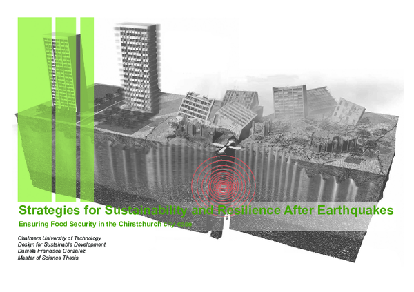 (PDF) Strategies for sustainablility and resilience after earthquakes ...