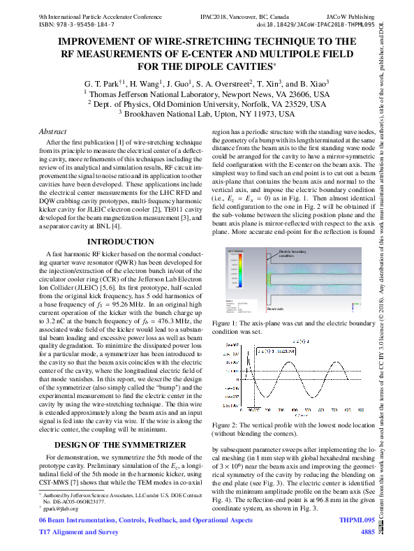 (PDF) Improvement of Wire-Stretching Technique to the RF Measurements ...