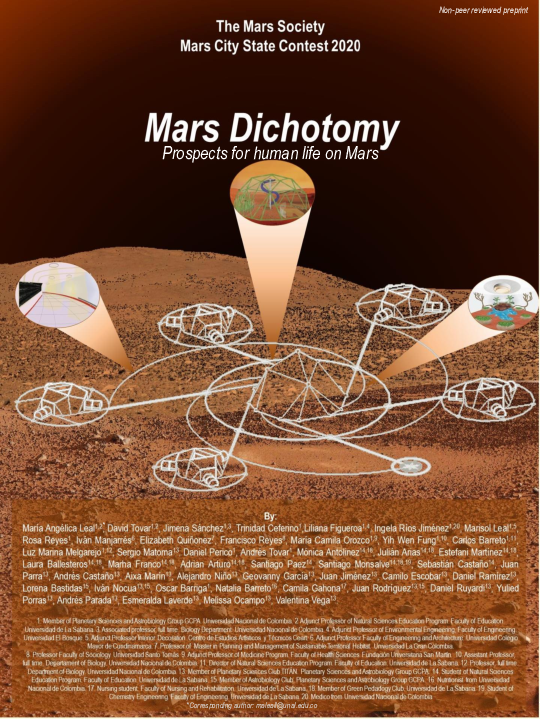 (PDF) Mars Dichotomy: Prospects for human life on Mars | Sebastian ...