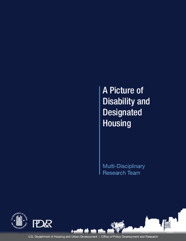 (PDF) A Picture of Disability and Designated Housing