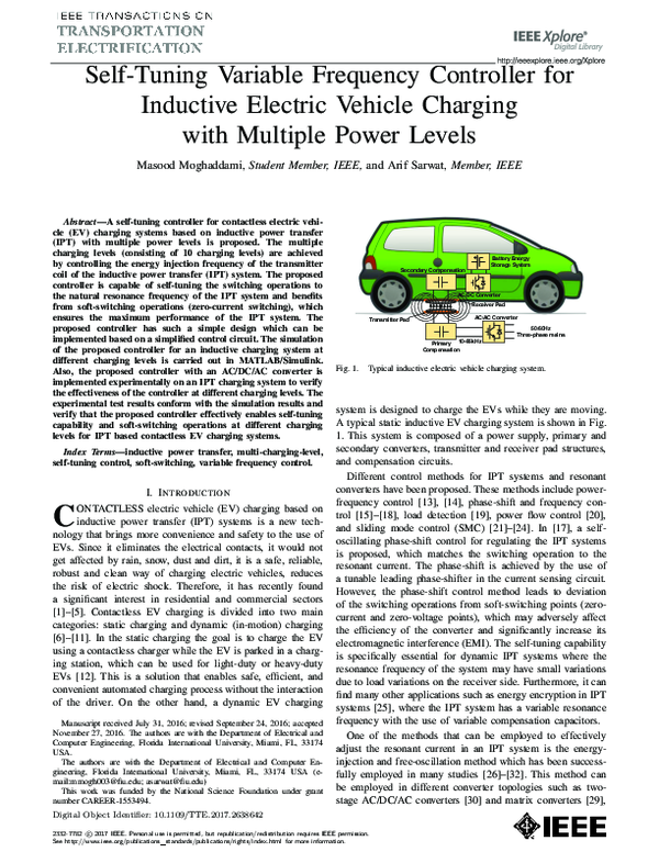 (PDF) Self-Tuning Variable Frequency Controller for Inductive Electric ...