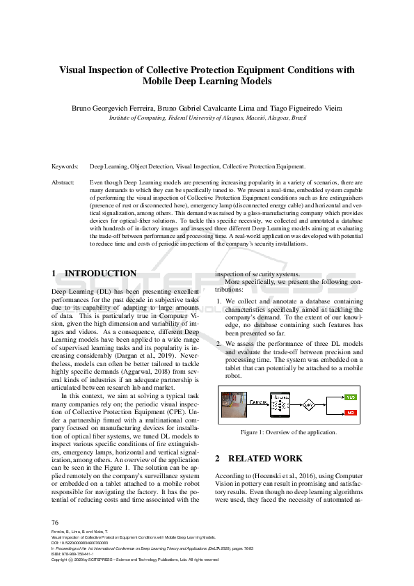 (PDF) Visual Inspection of Collective Protection Equipment Conditions ...