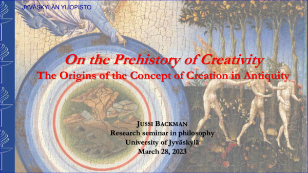 (PDF) On the Prehistory of Creativity: The Origins of the Concept of ...