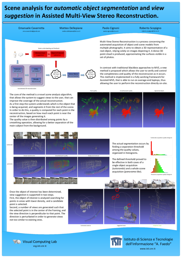 Pdf Scene Analysis For Automatic Object Segmentation And View Suggestion In Assisted Multi