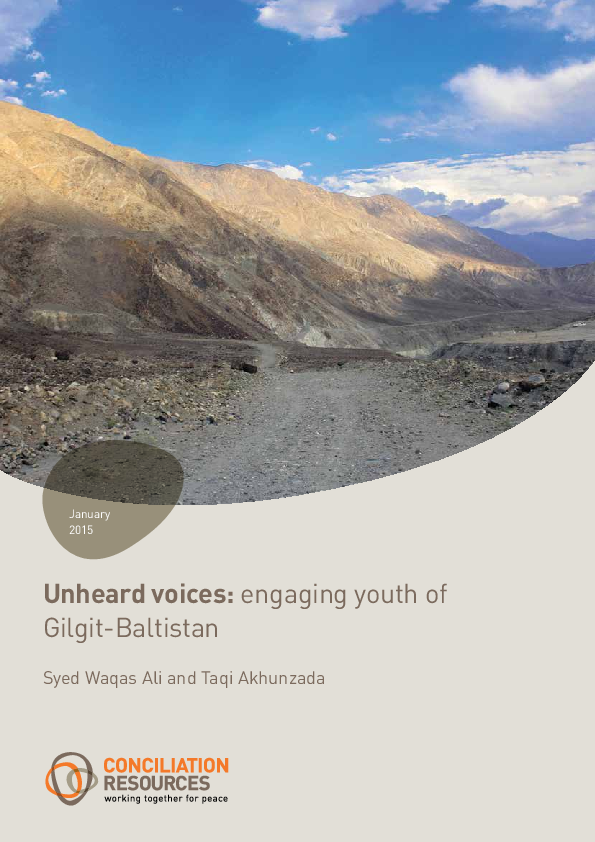 (PDF) Unheard voices: engaging youth of Gilgit-Baltistan