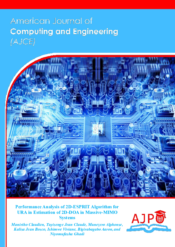 Pdf Performance Analysis Of 2d Esprit Algorithm For Ura In Estimation Of 2d Doa In Massive
