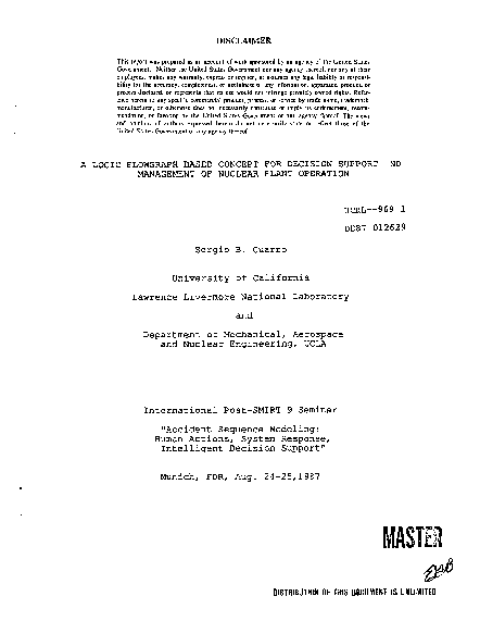 (PDF) A logic flowgraph-based concept for decision support and ...