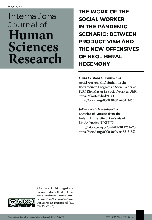 (PDF) The Work of the Social Worker in the Pandemic Scenario: Between ...