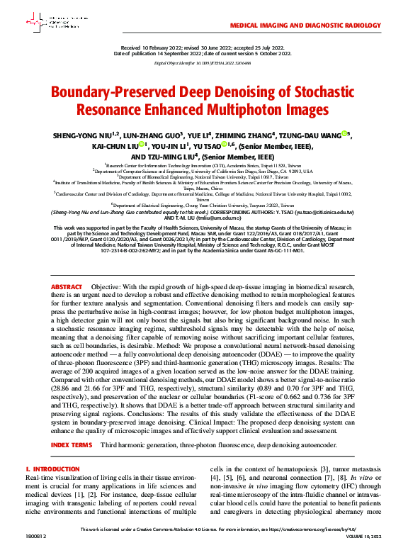 (PDF) Boundary-Preserved Deep Denoising of Stochastic Resonance Enhanced Multiphoton Images