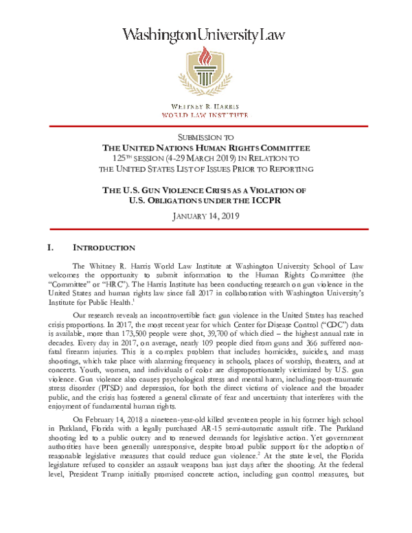 (PDF) The United Nations Human Rights Committee