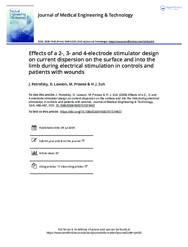 (PDF) Effects of a 2-, 3- and 4-electrode stimulator design on current ...