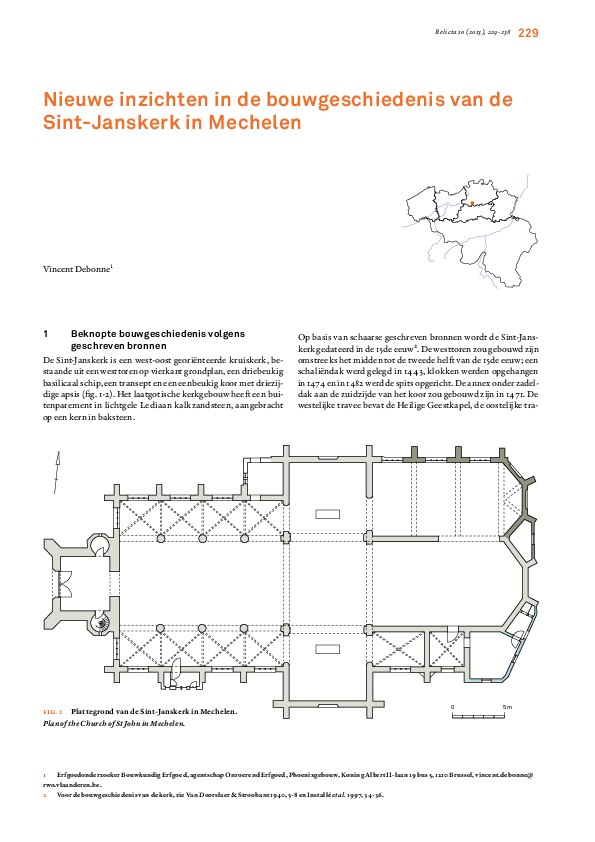 (PDF) Nieuwe inzichten in de bouwgeschiedenis van de Sint-Janskerk in ...