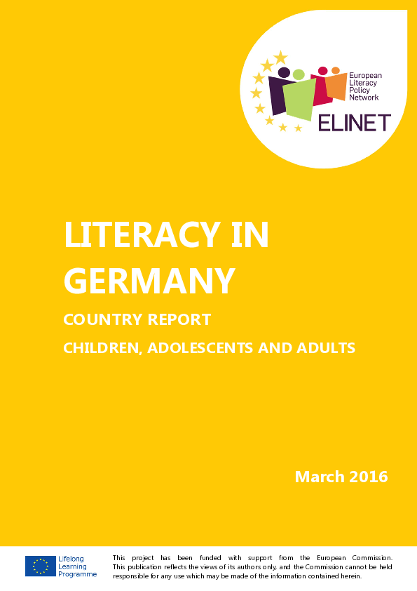 (PDF) Literacy in Germany. Country Report. Children and adolescents and ...