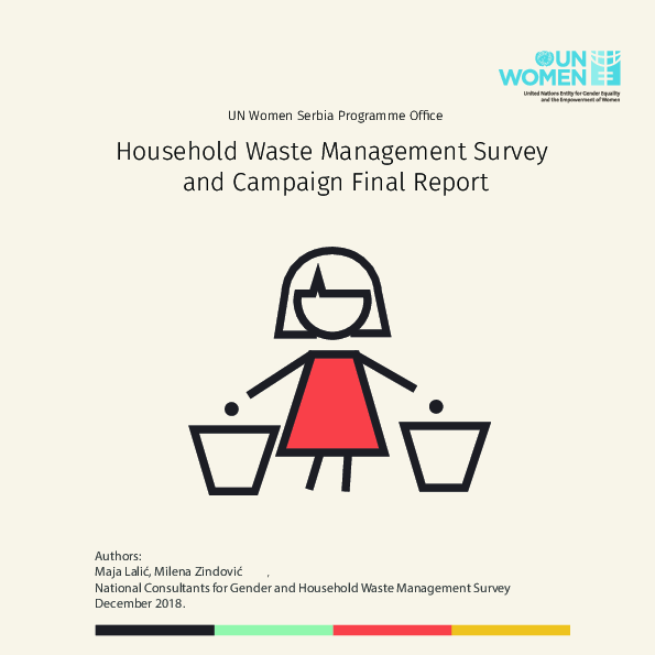 (PDF) Household Waste Management in Serbia: Gender Dimension - Survey ...
