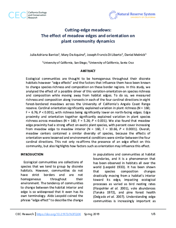 (PDF) Cutting-edge meadows: The effect of meadow edges and orientation ...