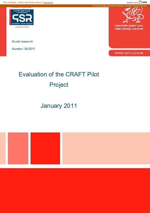 (PDF) Evaluation of the Community Reinforcement and Family Training ...