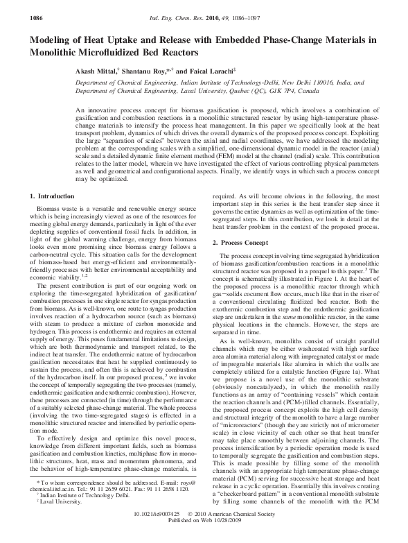 (PDF) Modeling of Heat Uptake and Release with Embedded Phase-Change ...