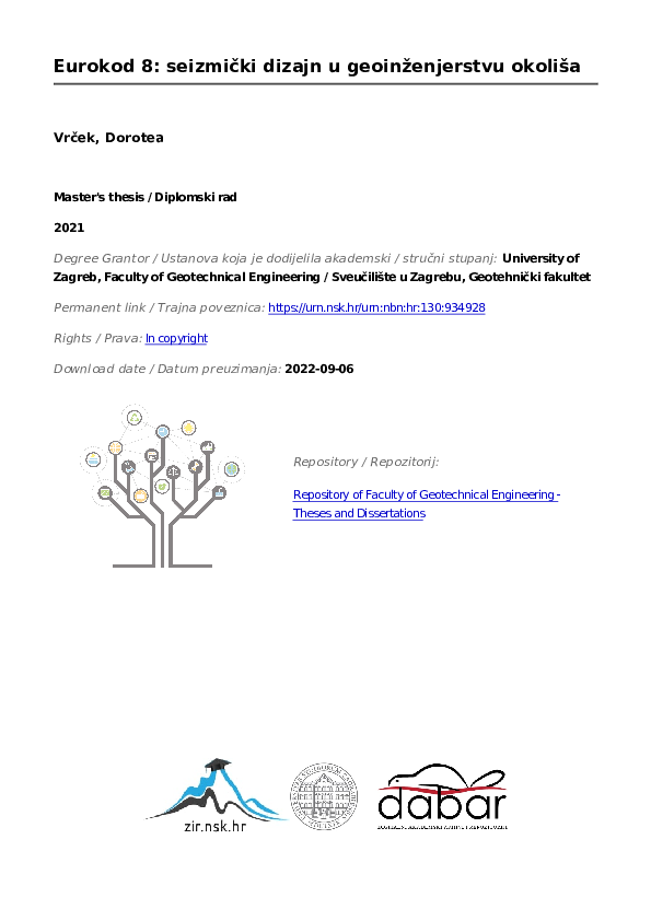 (PDF) Eurocode 8: seismic design in geoenvironmental engineering
