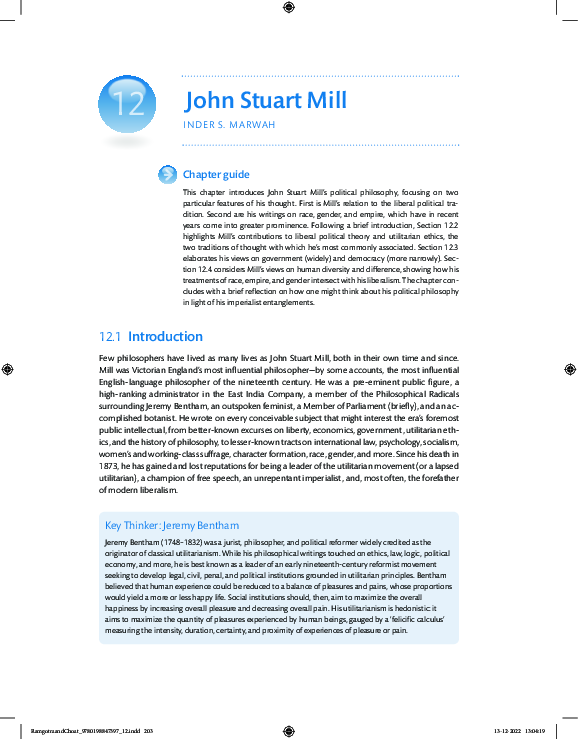 (PDF) John Stuart Mill