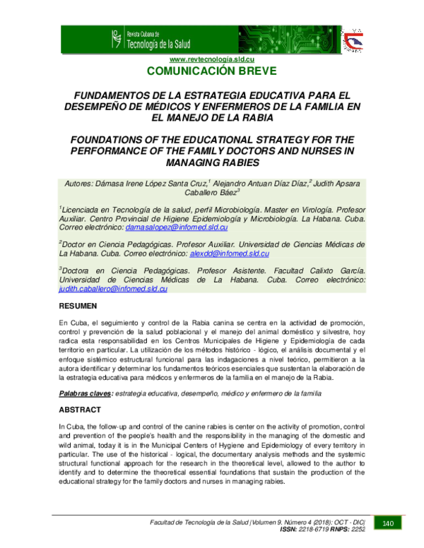 Pdf Fundamentos De La Estrategia Educativa Para El Desempeño De