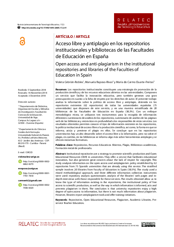 (PDF) Open Access and Institutional Repositories