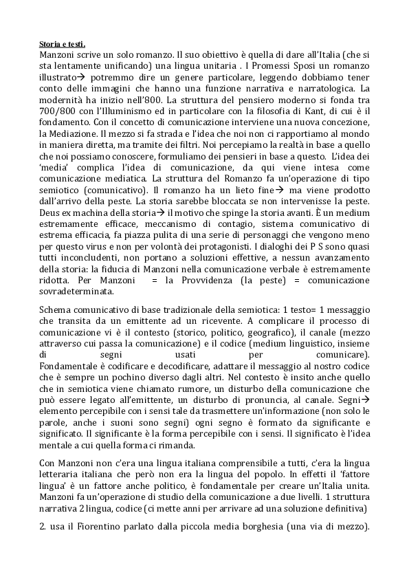 (PDF) I Promessi Sposi e Manzoni
