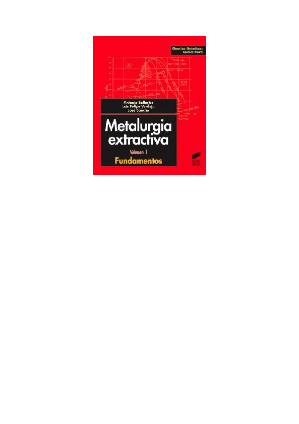 (PDF) Metalurgia (VOL 1 y 2) Síntesis