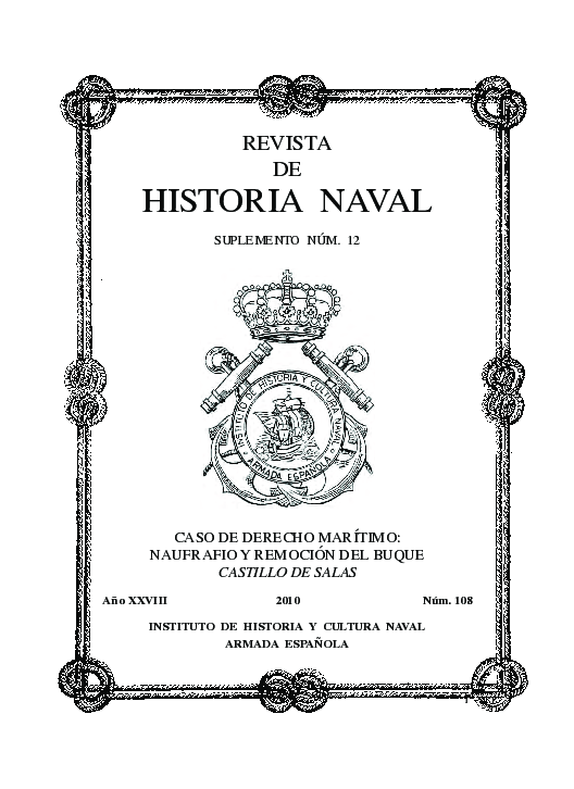 (PDF) Caso de Derecho Marítimo: naufragio y remoción del buque Castillo ...
