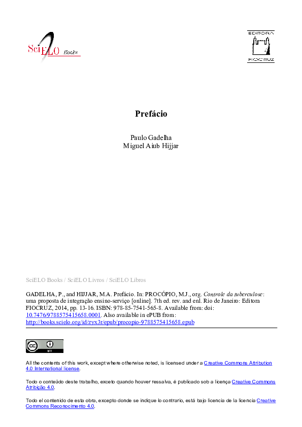 (PDF) Prefácio