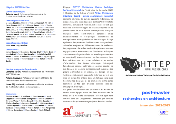 (PDF) 2023, March - Paris, ENSAPLV - 24/03 i_14 : conf. EC : Giulia ...