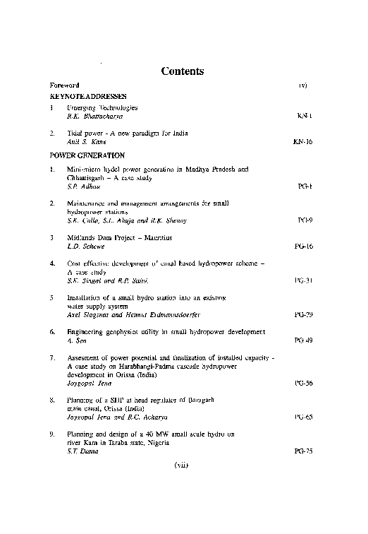 (PDF) 59. Mini-Micro Hydel Power Generation in Madhya Pradesh and ...