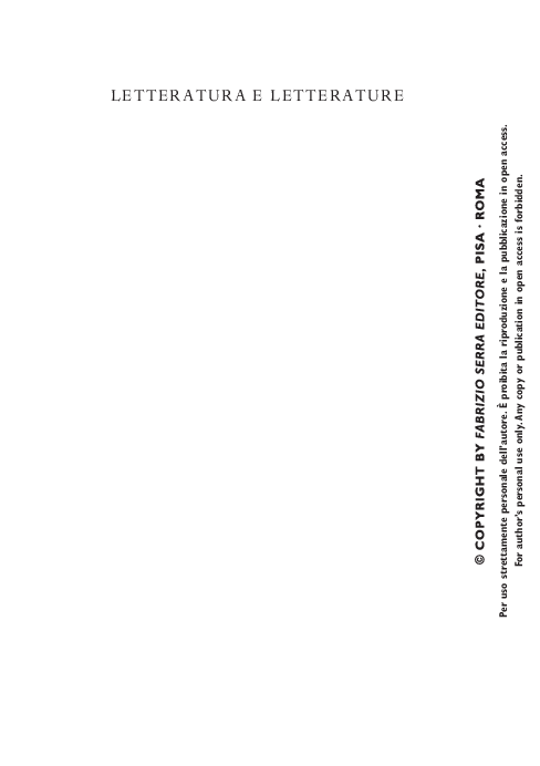 (PDF) Dante nelle letterature straniere