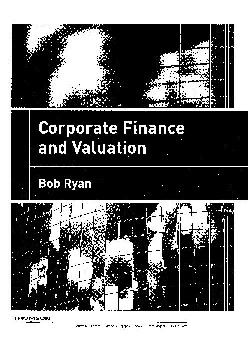 (PDF) Corporate finance and valuation