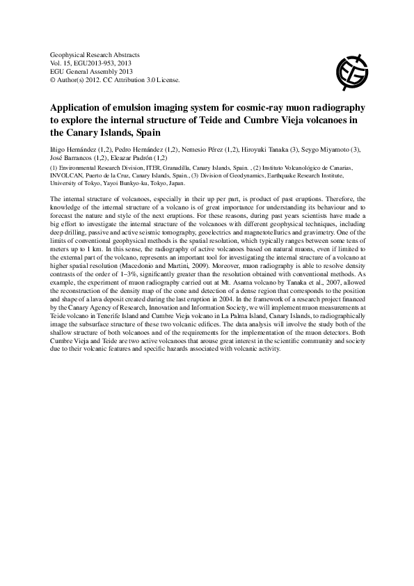 (PDF) Application of emulsion imaging system for cosmic-ray muon ...