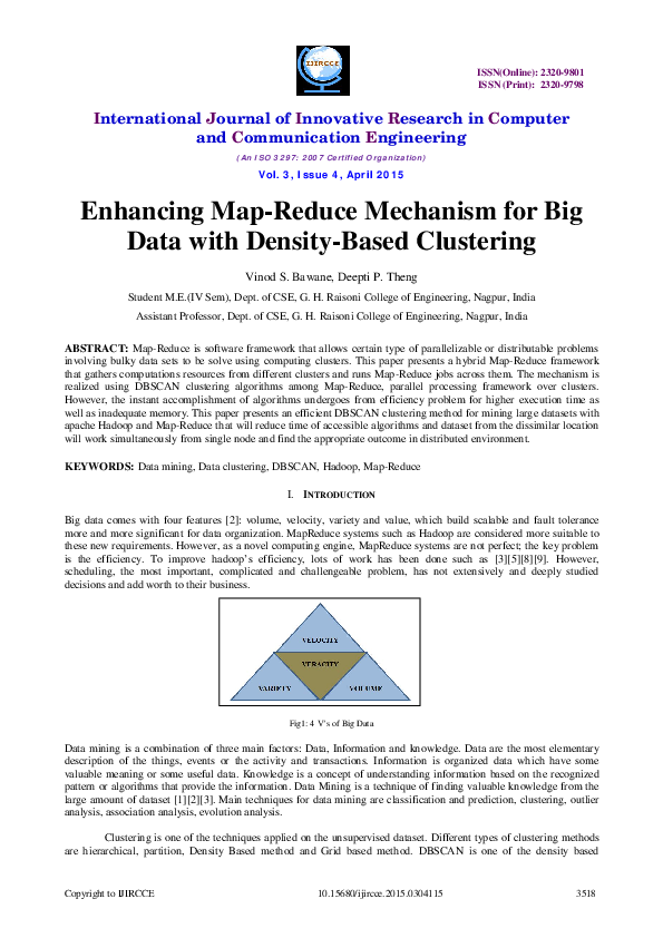 (PDF) Big Data: Analyzing Map Reduce Auditing Mechanism