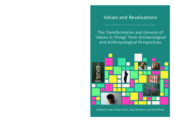(PDF) Introduction to Part I: Values and value: some approaches to the ...