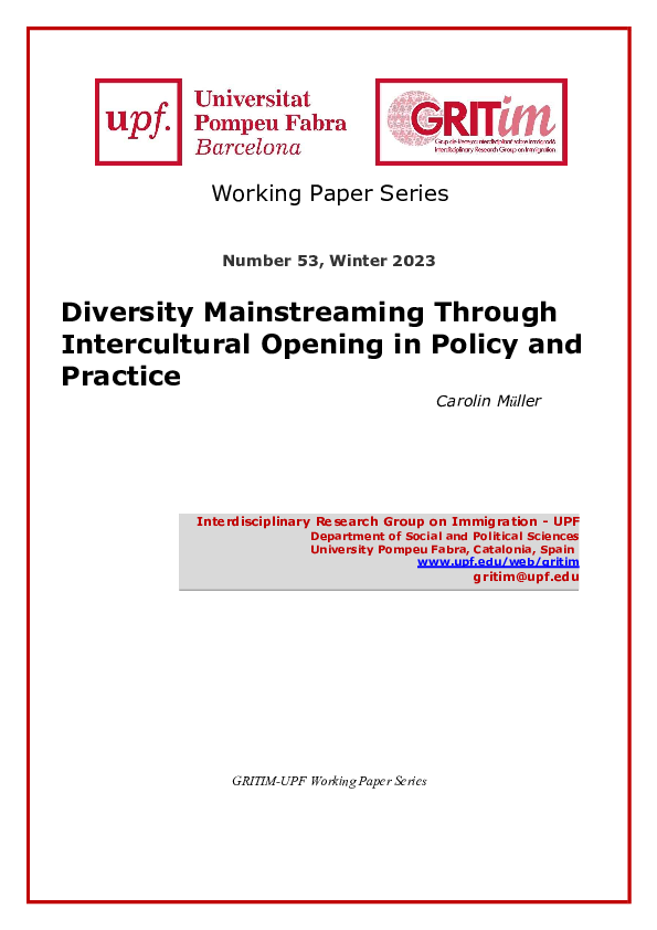 (PDF) Working Paper Series