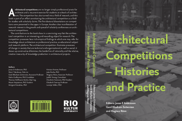 (PDF) Architectural Competitions – Histories and Practice
