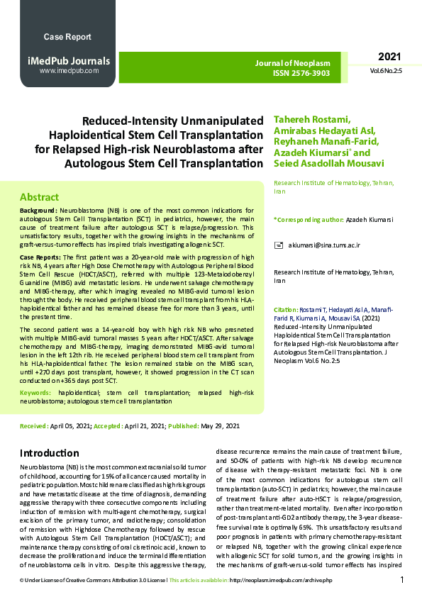 (PDF) Impact of Radiation Dose inSubventricular Zone on Survival in ...