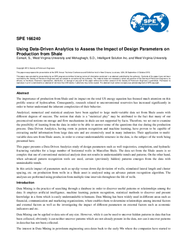 Pdf Using Data Driven Analytics To Assess The Impact Of Design