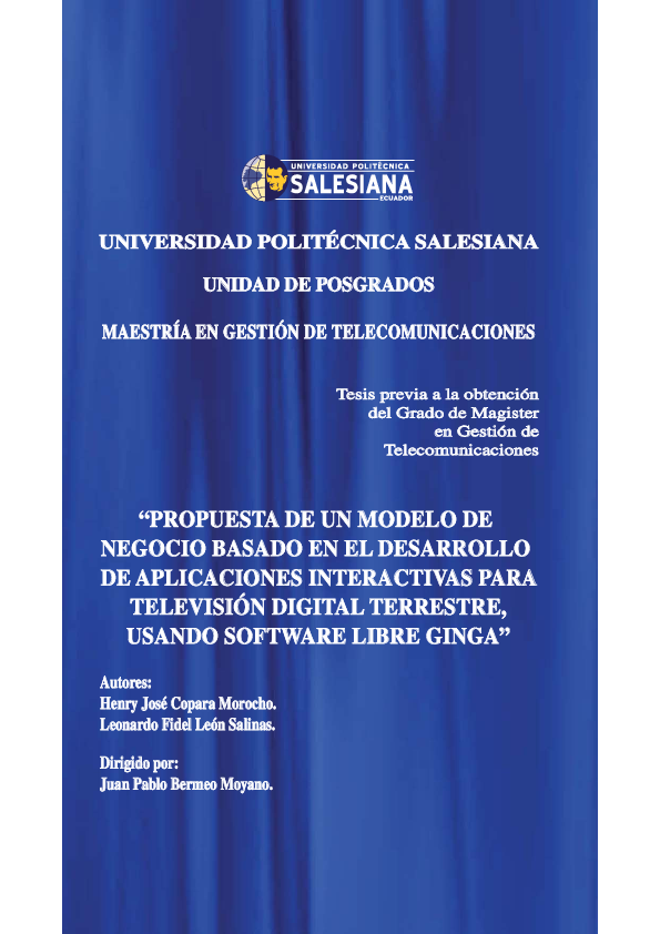 (PDF) Propuesta de un modelo de negocio basado en el desarrollo de aplicaciones interactivas ...