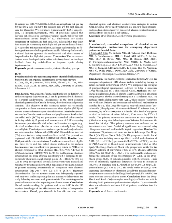 (PDF) LO08: A randomized, controlled comparison of electrical versus ...
