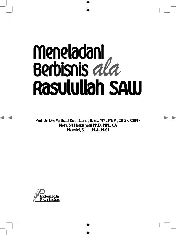 (PDF) Meneladani Berbisnis Ala Rasulullah