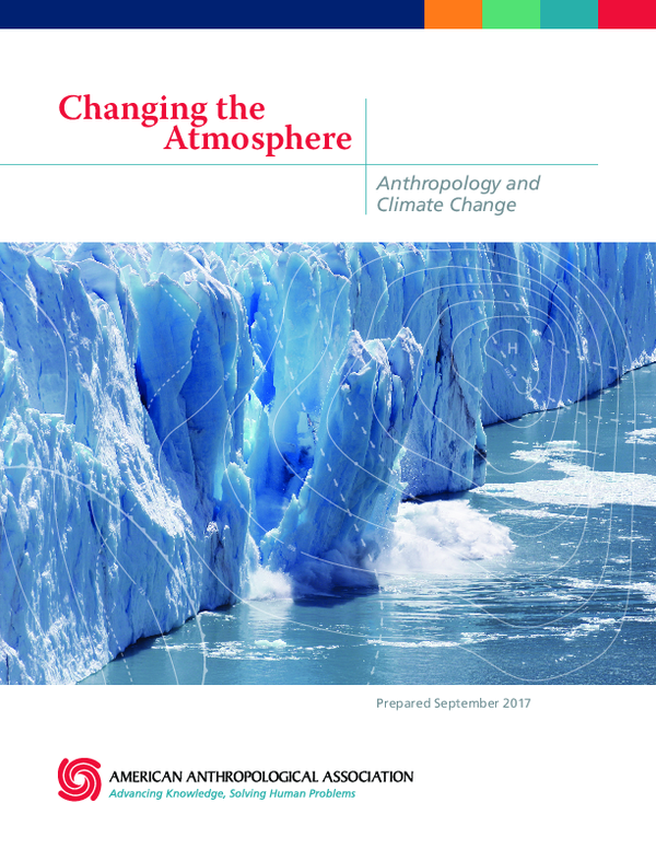 (PDF) Changing the Atmosphere. Anthropology and Climate Change
