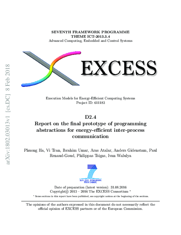 (PDF) D2.4 Report on the final prototype of programming abstractions ...