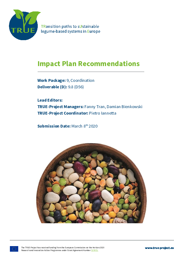 (PDF) Impact Plan Recommendations