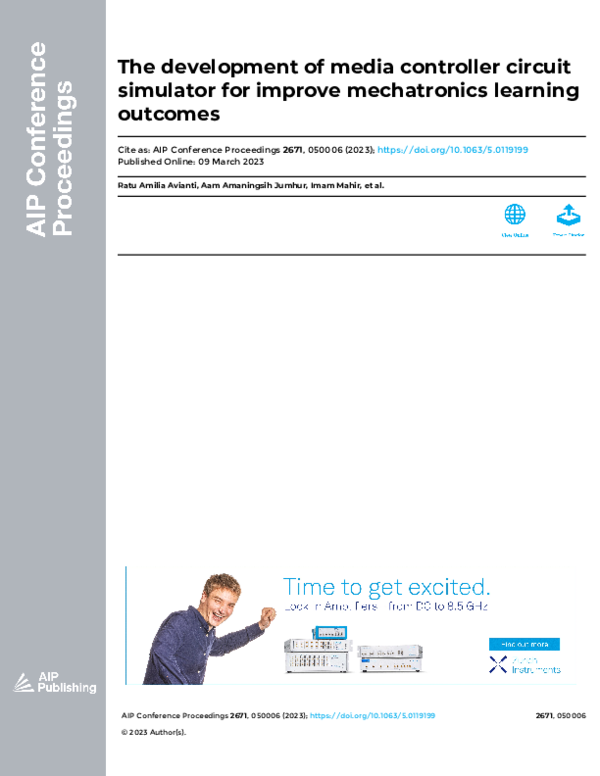 (PDF) The development of media controller circuit simulator for improve ...