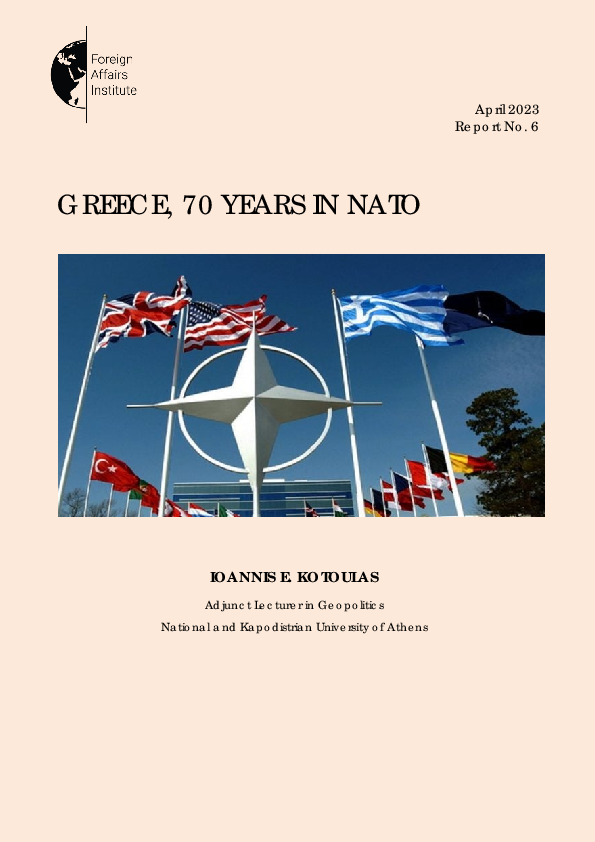 (PDF) Ioannis E. Kotoulas, Greece, 70 Years in NATO